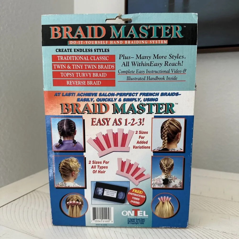 Braid Master | Accessories | Vintage 9s Braid Master Instructional ...